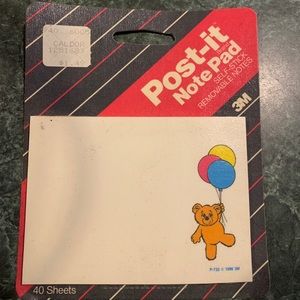 Post It | Office | Vintage 987 Post It 4 Count Notepad Brand New | Poshmark